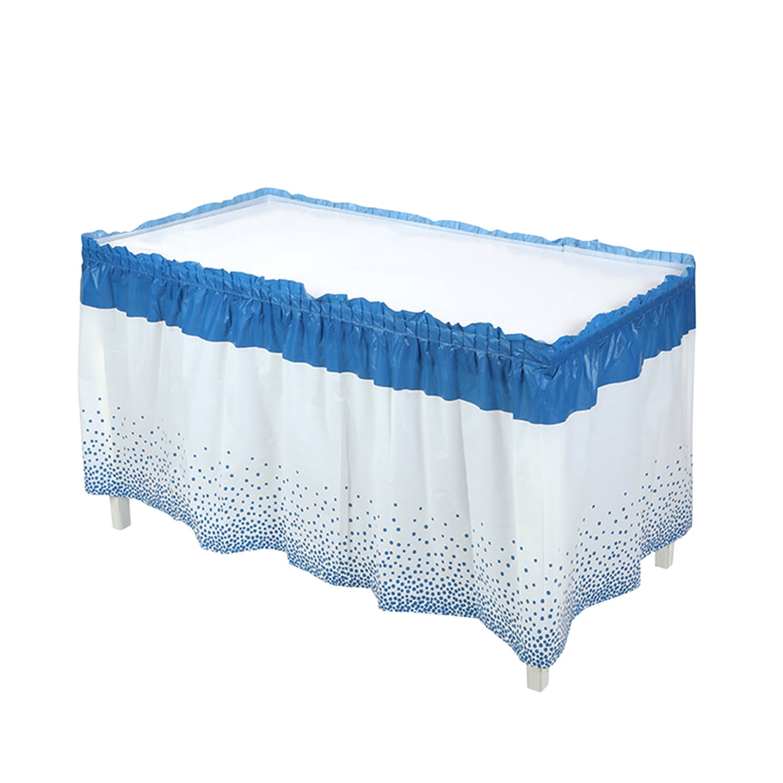 Table Skirt Party Table Skirt Desk Skirt Table Skirts For Rectangle ...