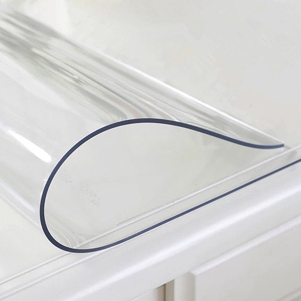 "Table Tek Top Dining Transparent Protector, Long Rectangular Clear ...