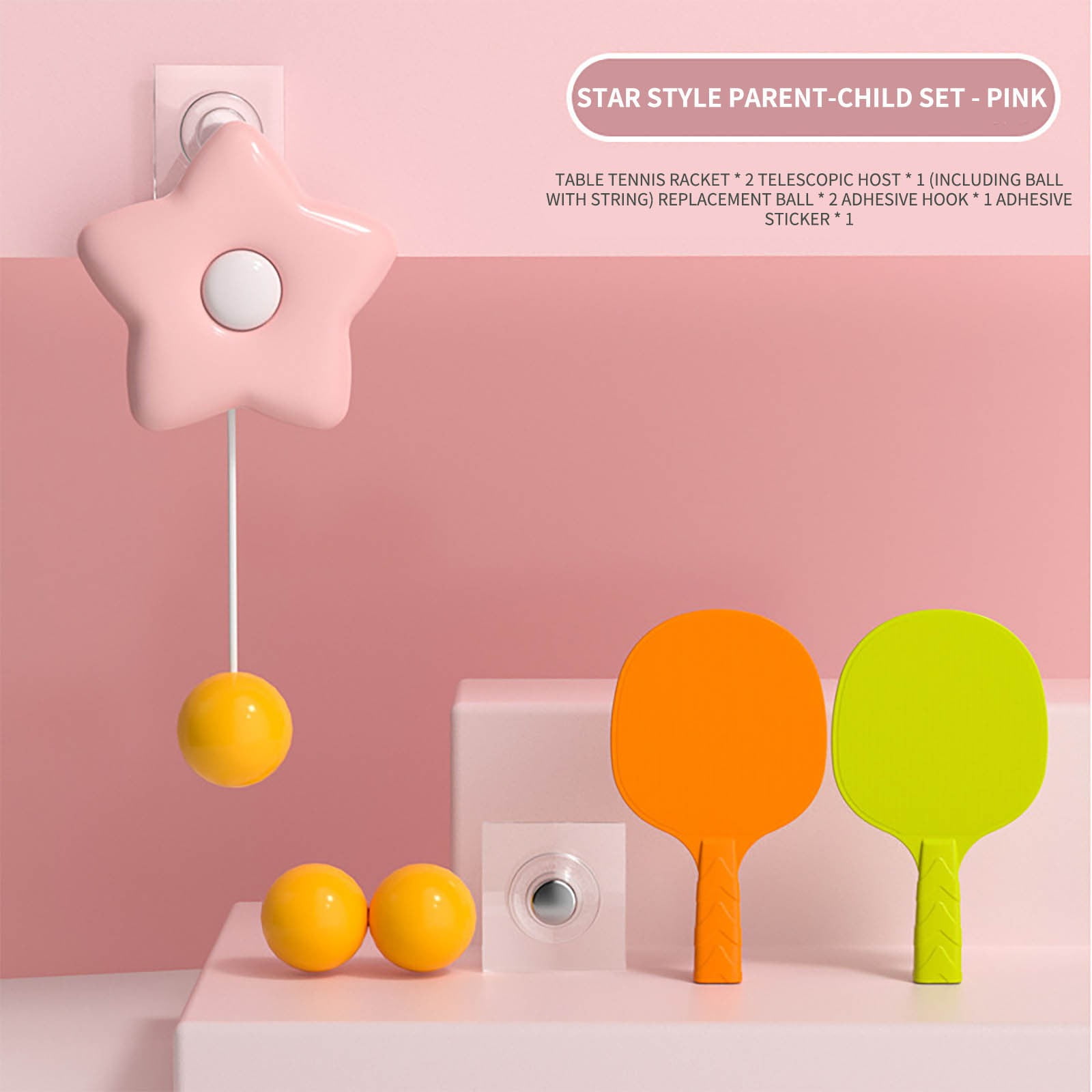 Table Tennis Alternative Trainer, Automatic Rewind Ball Return Practice ...