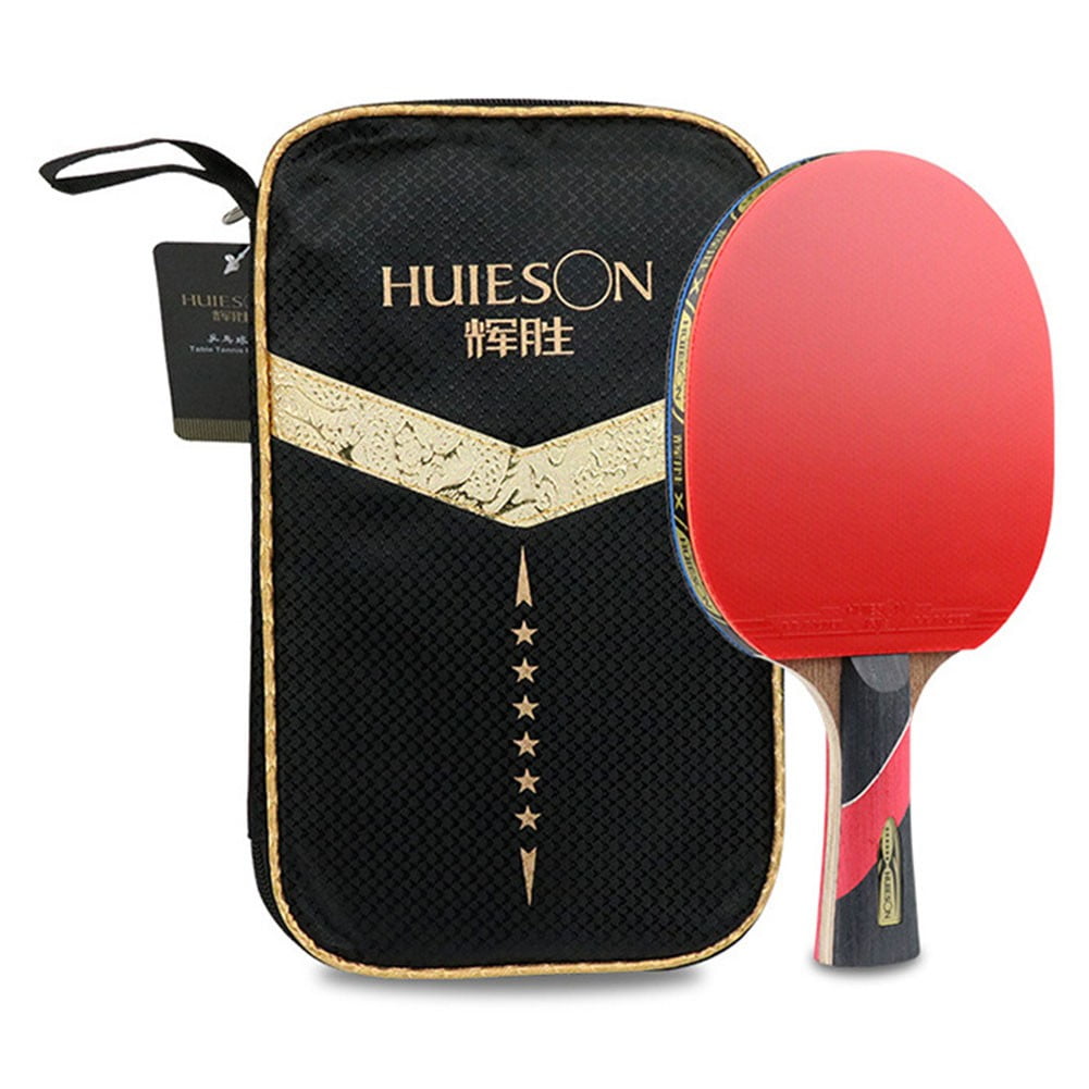 Table Tennis Paddle Single 6 Star Training Carbon Fiber for Ping Pong ...