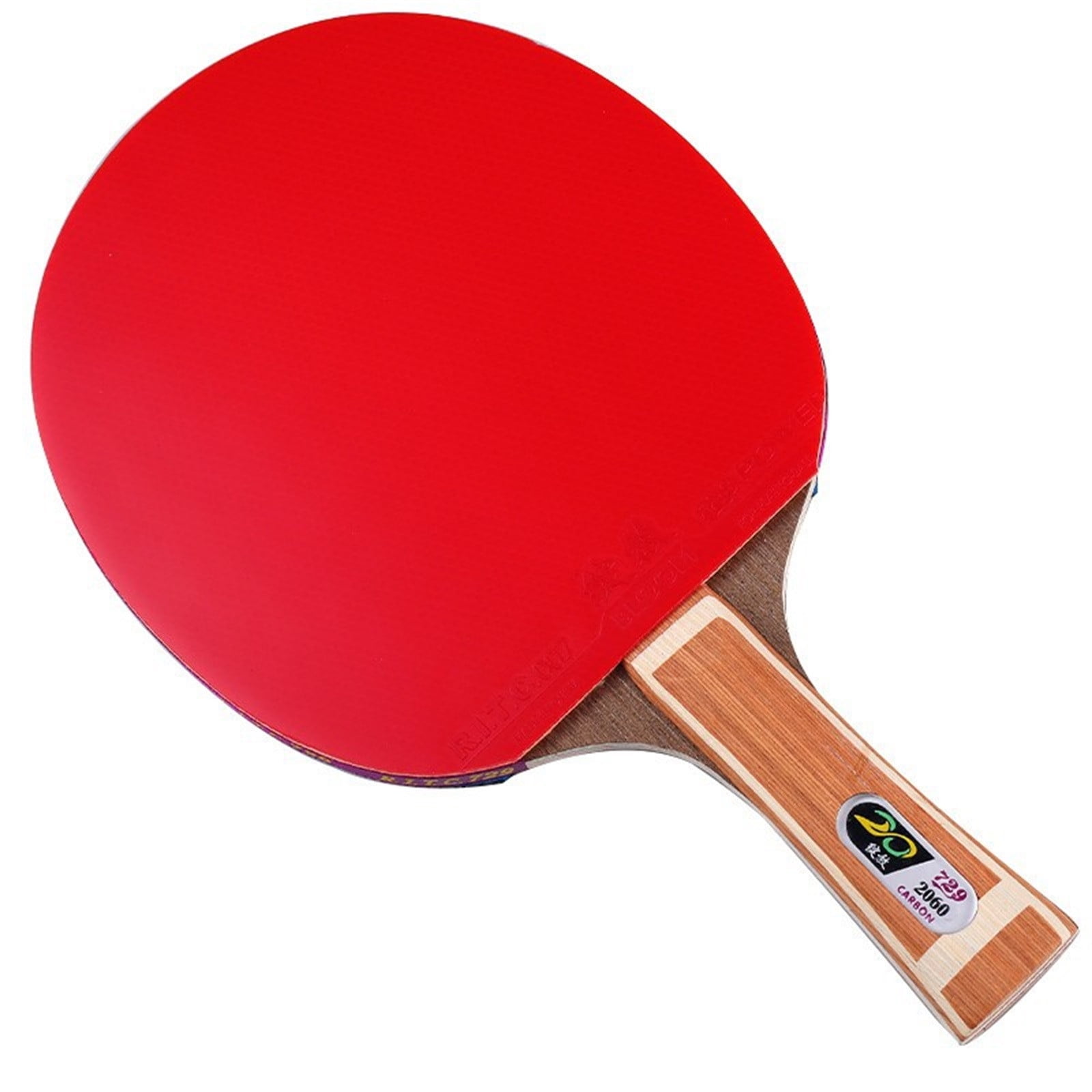 Table Tennis Racket Beginner Double-Sided Anti-Stick, Horizontal Ping ...