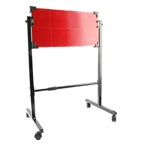 Table Tennis Rebound Board Rebounder with 8 Rubbers, Improved 2nd ...