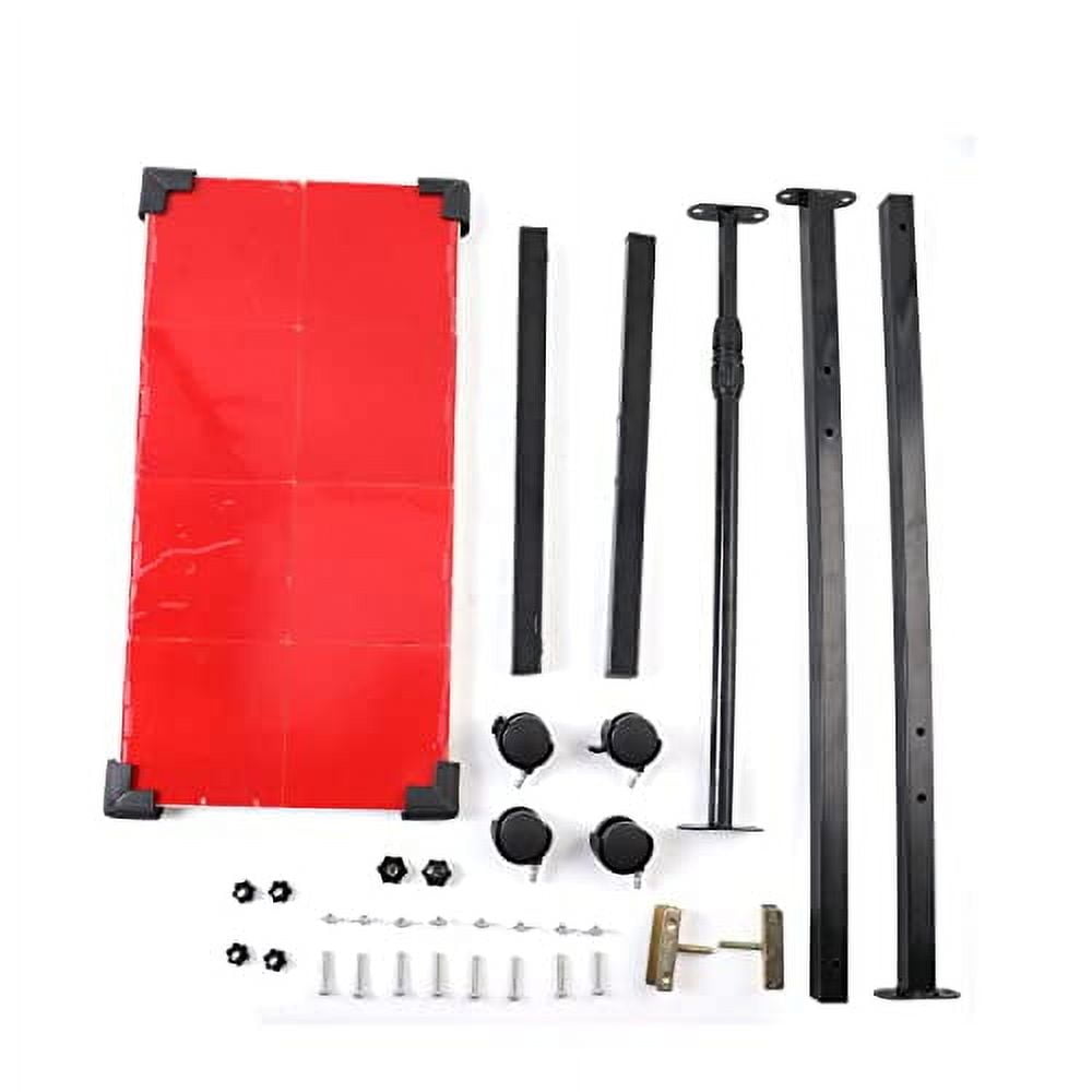 Table Tennis Rebound Board Rebounder with 8 Rubbers, Improved 2nd ...