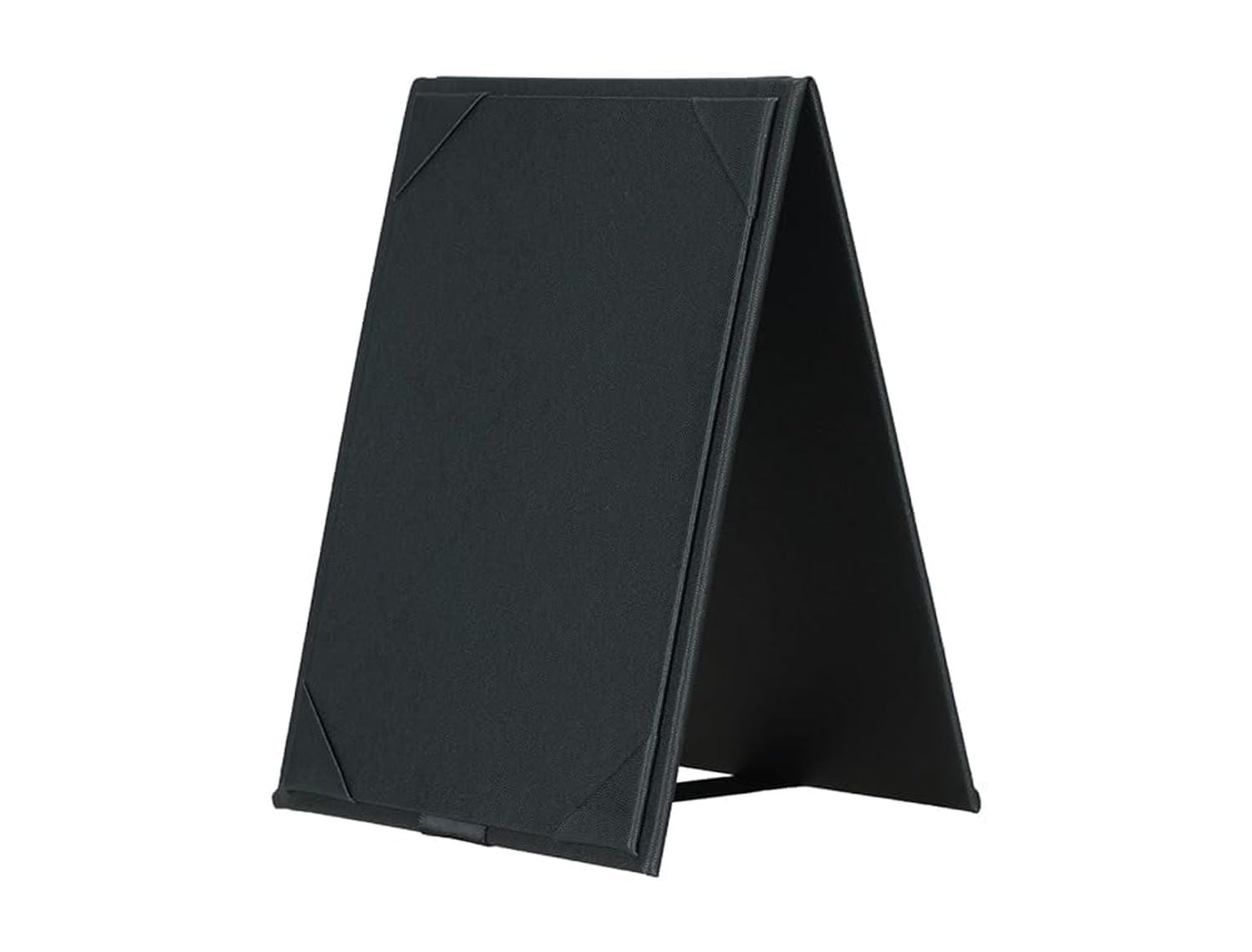 Table Tents, Leatherette PU Leather Double-Sided Menu Holders Menu A ...