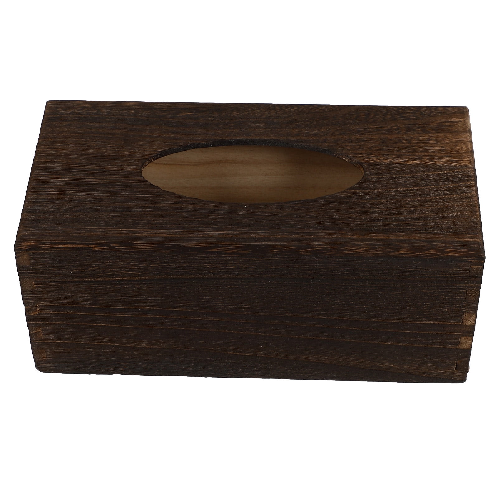 Table Tissue Paper Holder Wooden Box Long Service Life Burr-free ...
