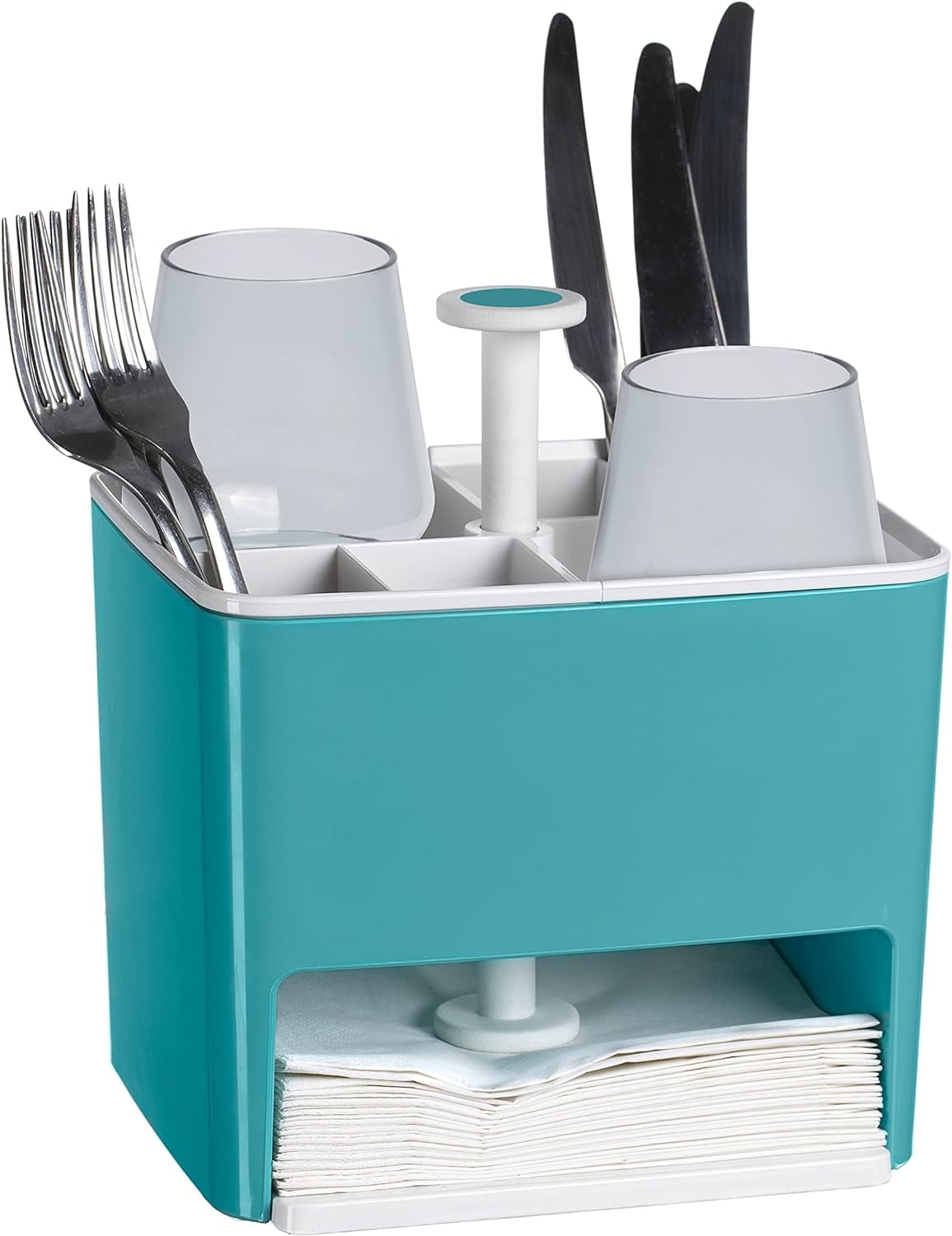 Table Top Caddy Organizer: Compartment Holder For The Kitchen Or ...