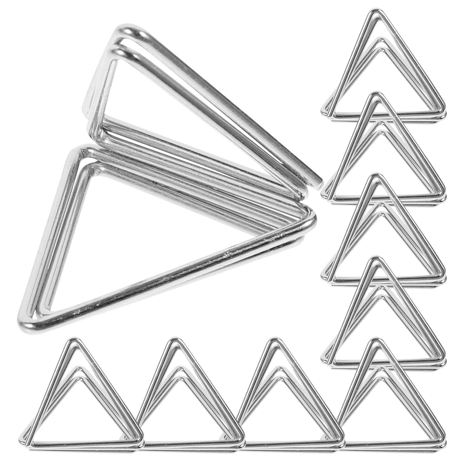 ifundom Metal Triangle Photo Holders Memo Clips for Kitchen Office Desk ...