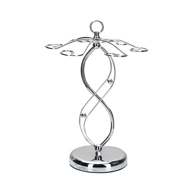 Table Top Glass Holder With 6 Hooks Table Top Independent Drying Rack Table Top Glass Display