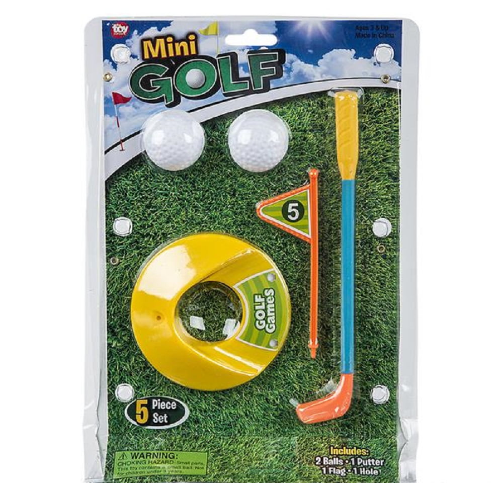 Table Top Mini Golf Game 5 Piece Set Ages 3+ - Walmart.com