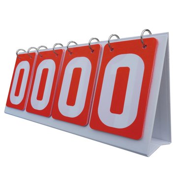 4 Digital Mini Board Table Top Flipper, Portable Scoreboard for Various ...