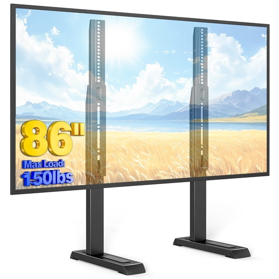 Universal Table Top TV Stand for Most 27 to 55 inch LCD LED Plasma Flat ...