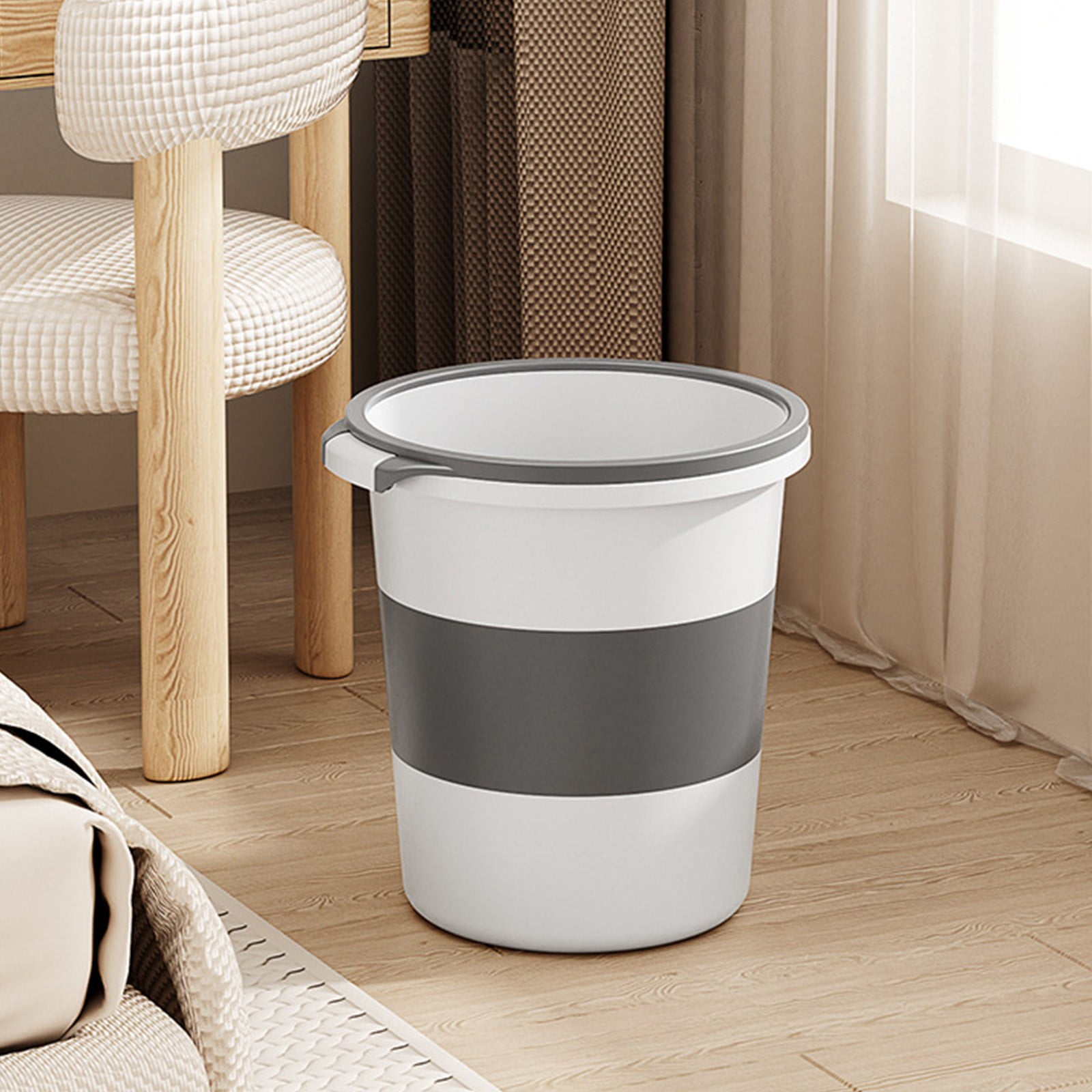 Table Trash Can Mini Trash Can With Lid Trash Can For Bathroom Vanity ...
