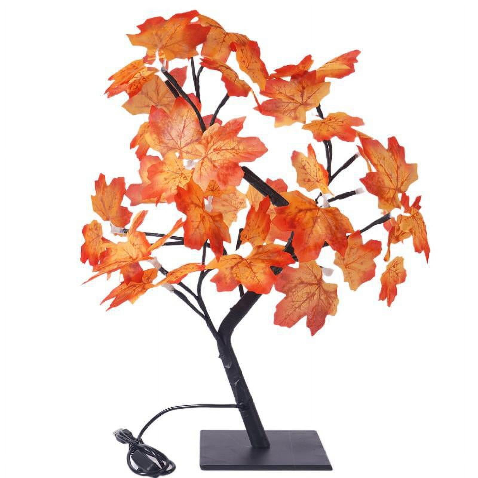 Table Tree Night Light USB/Battery Powered Touch Switch Artificial ...
