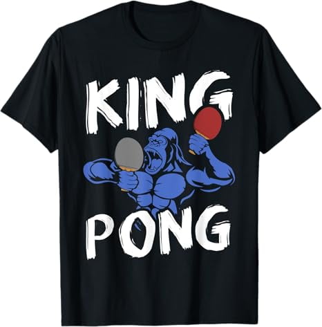 Table tennis - King Pong T-Shirt - Walmart.com