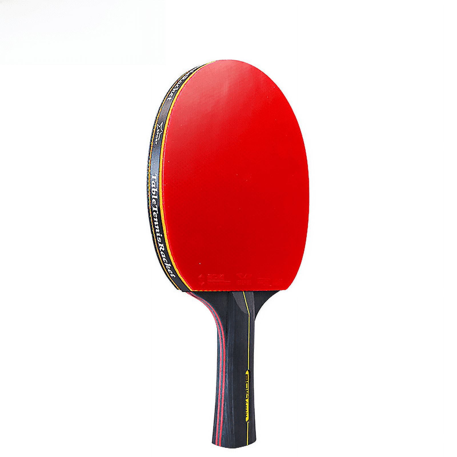 Table tennis racket six-star student training two-beat three-ball anti ...