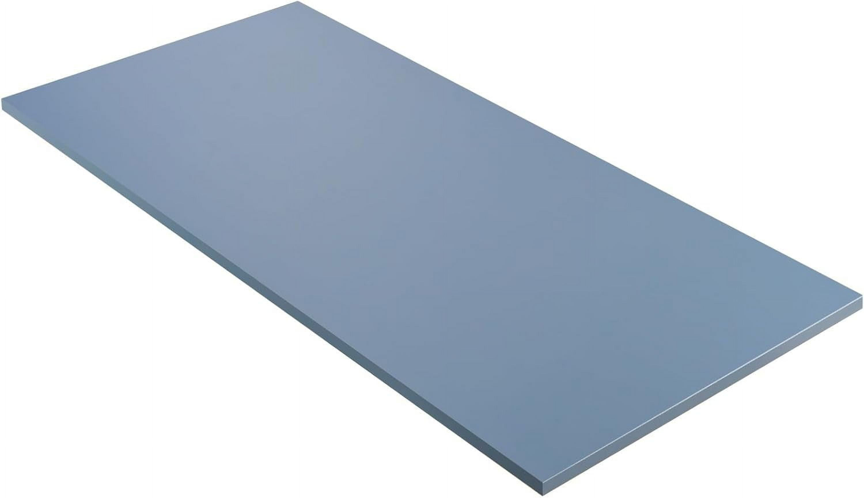 Kaboon Table Top 23.62" D x 55" W, Solid One-Piece Desktop, Universal ...
