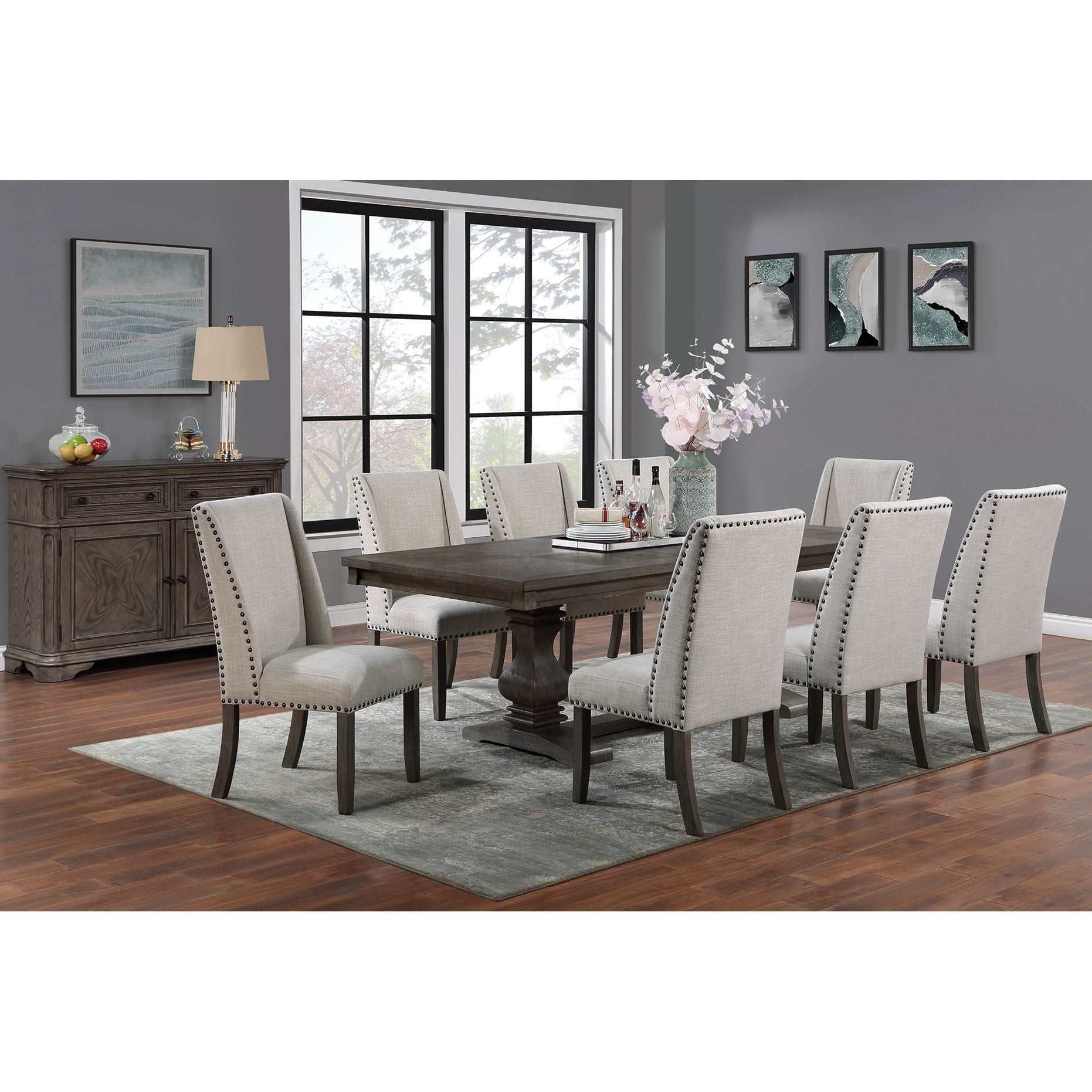 Table with Removable Leaf+Sturdy Construction"-"Holiday Celebrations ...