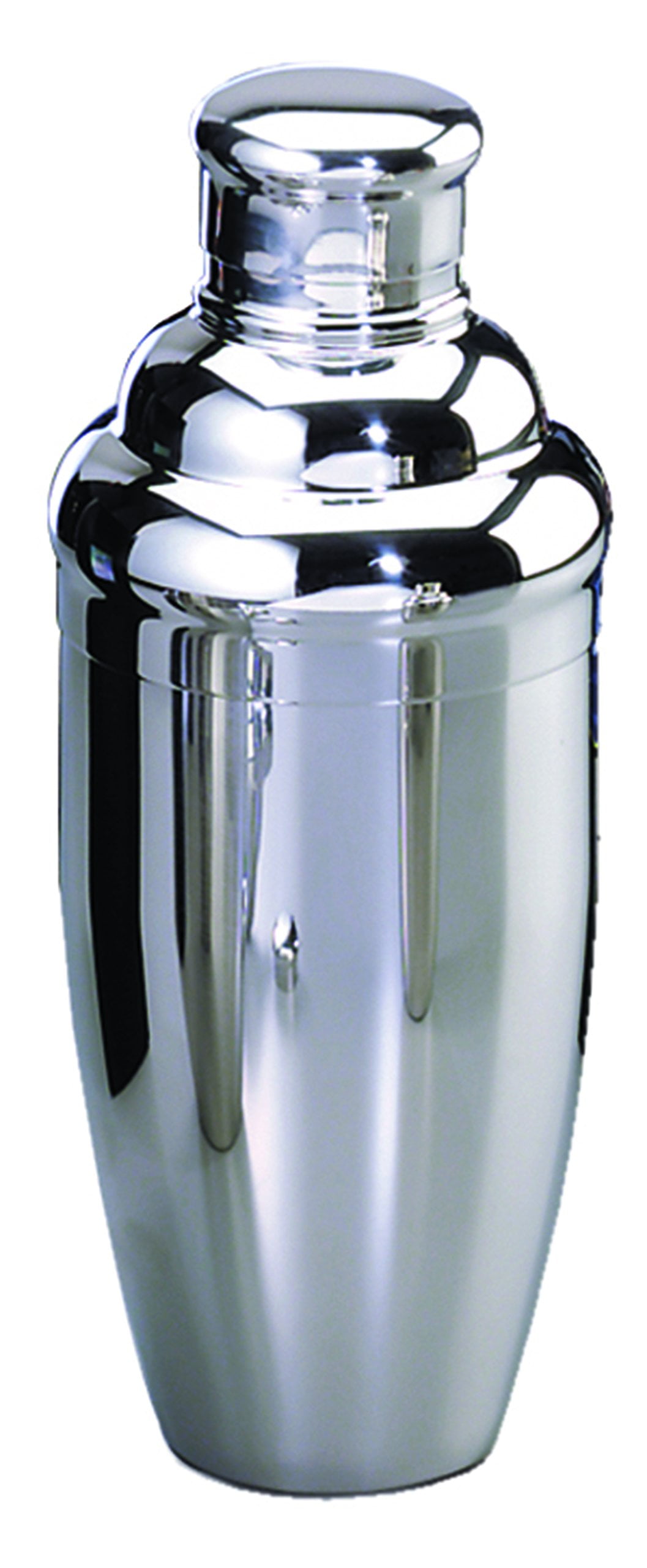 TableCraft 1224 3-Piece Stainless Steel Cocktail Shaker, 24-Ounce ...