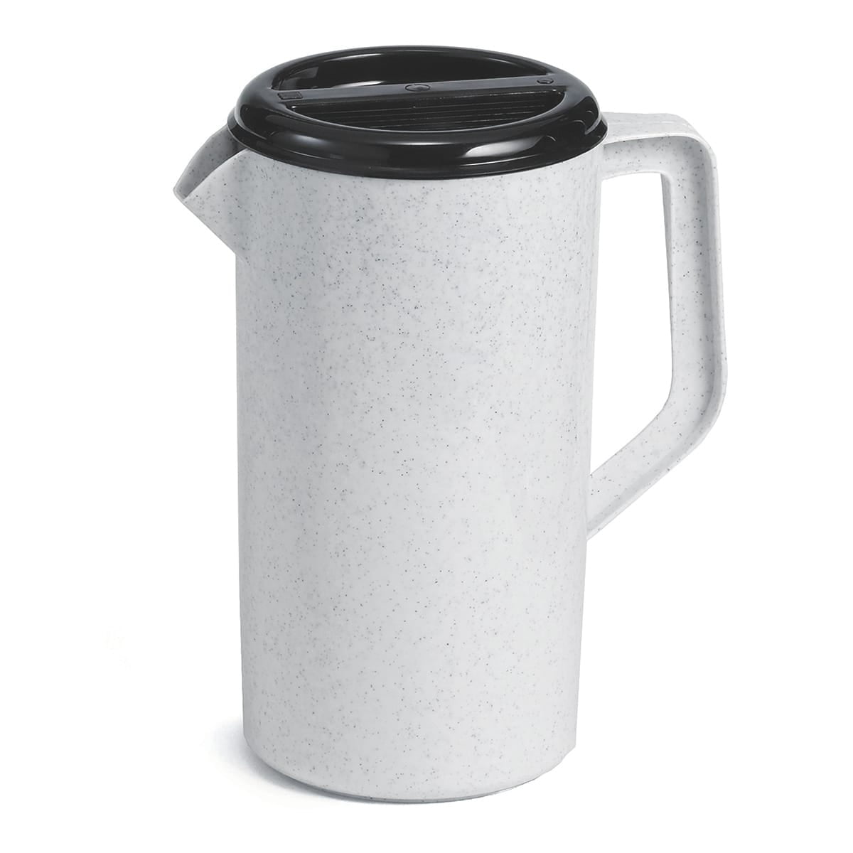 TableCraft 144GRT 2.5 Quart Granite Finish Plastic Pitcher with Covered ...