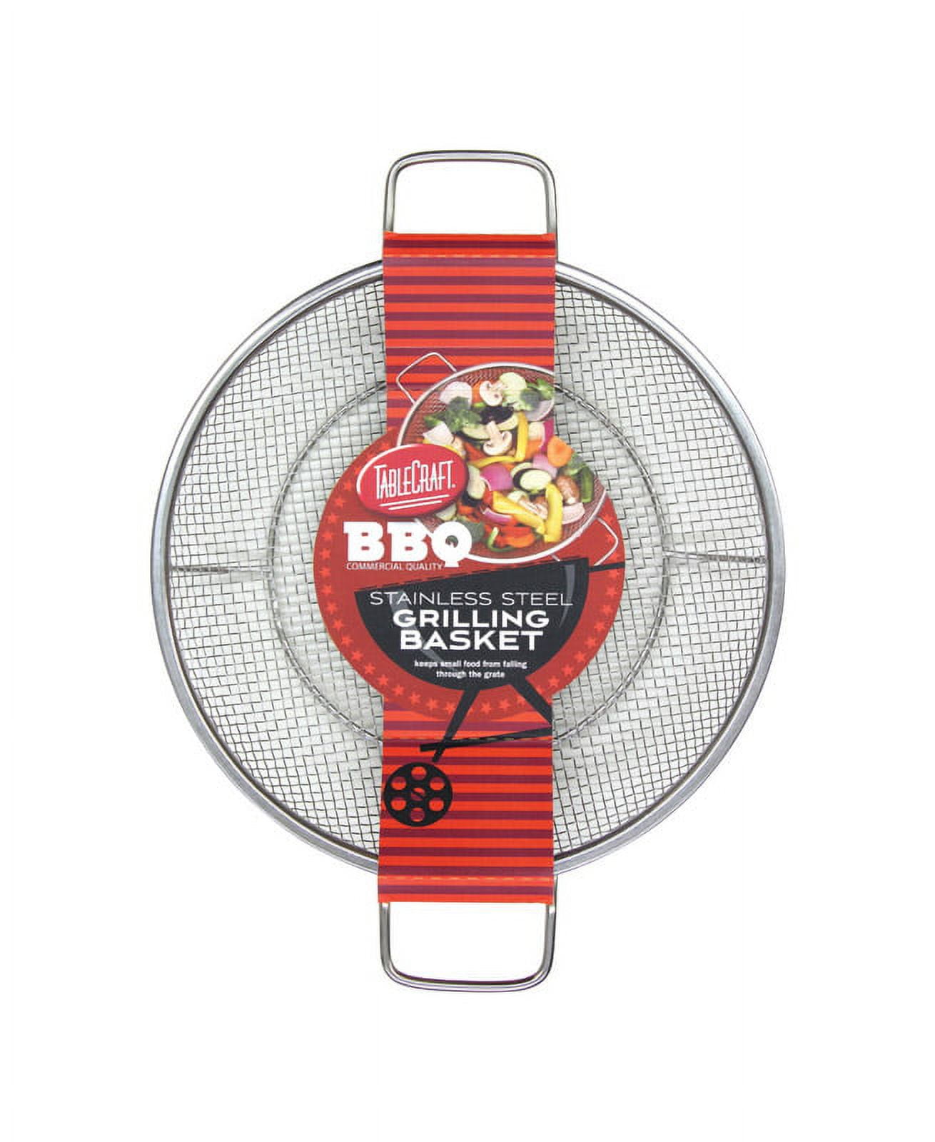 Tablecraft BBQ11 Bbq 12 In. W X 16 In. L Silver Stainless Steel ...