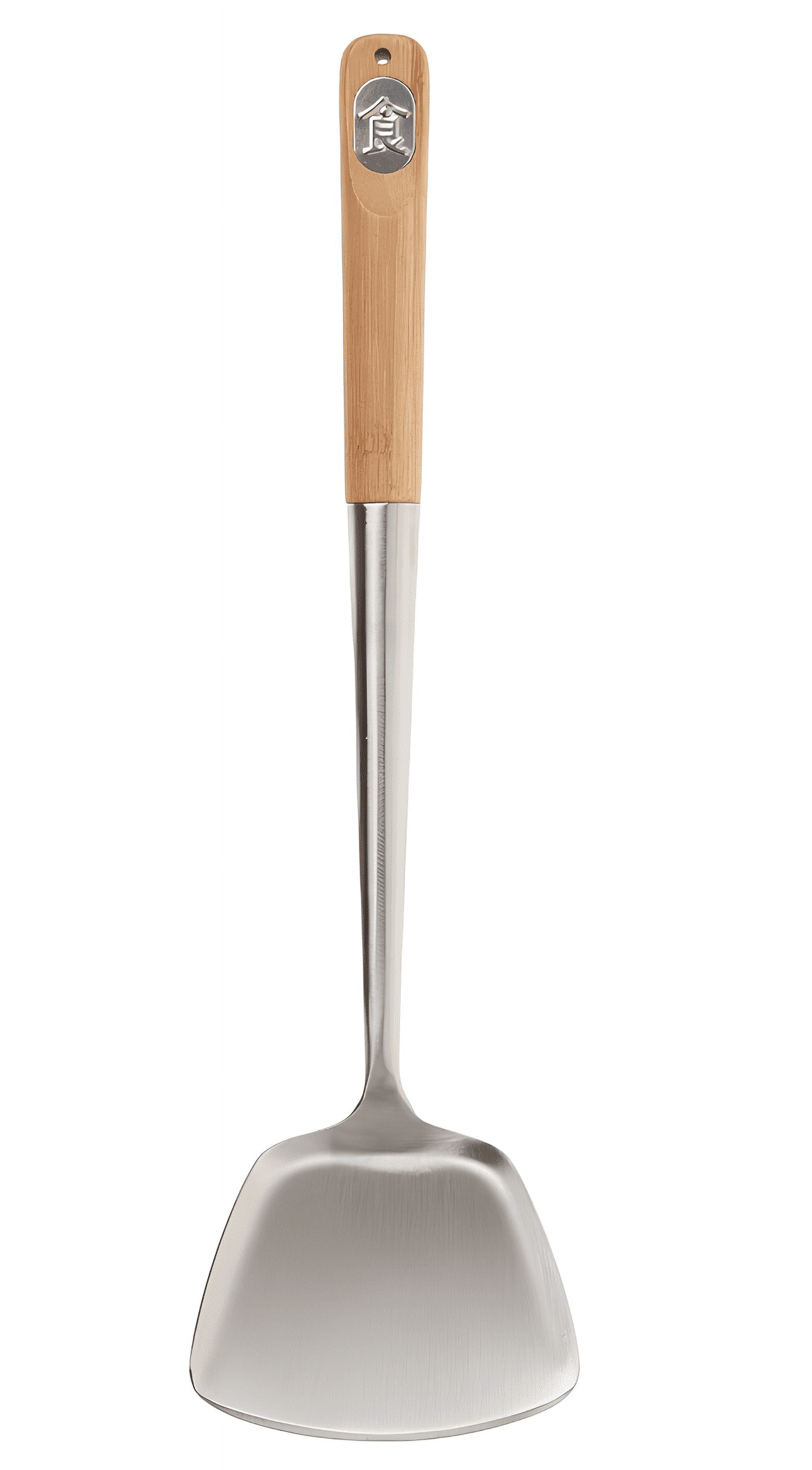 TableCraft Bamboo Handle Wok Spatula, 14.5-Inch - Walmart.com