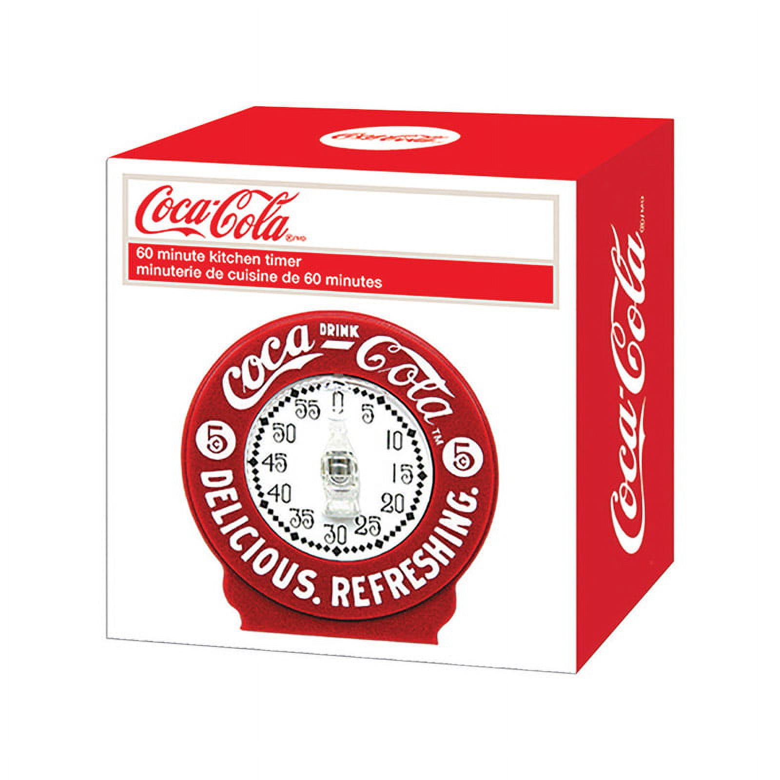 TableCraft Coca-Cola Analog Plastic Kitchen Timer - Walmart.com