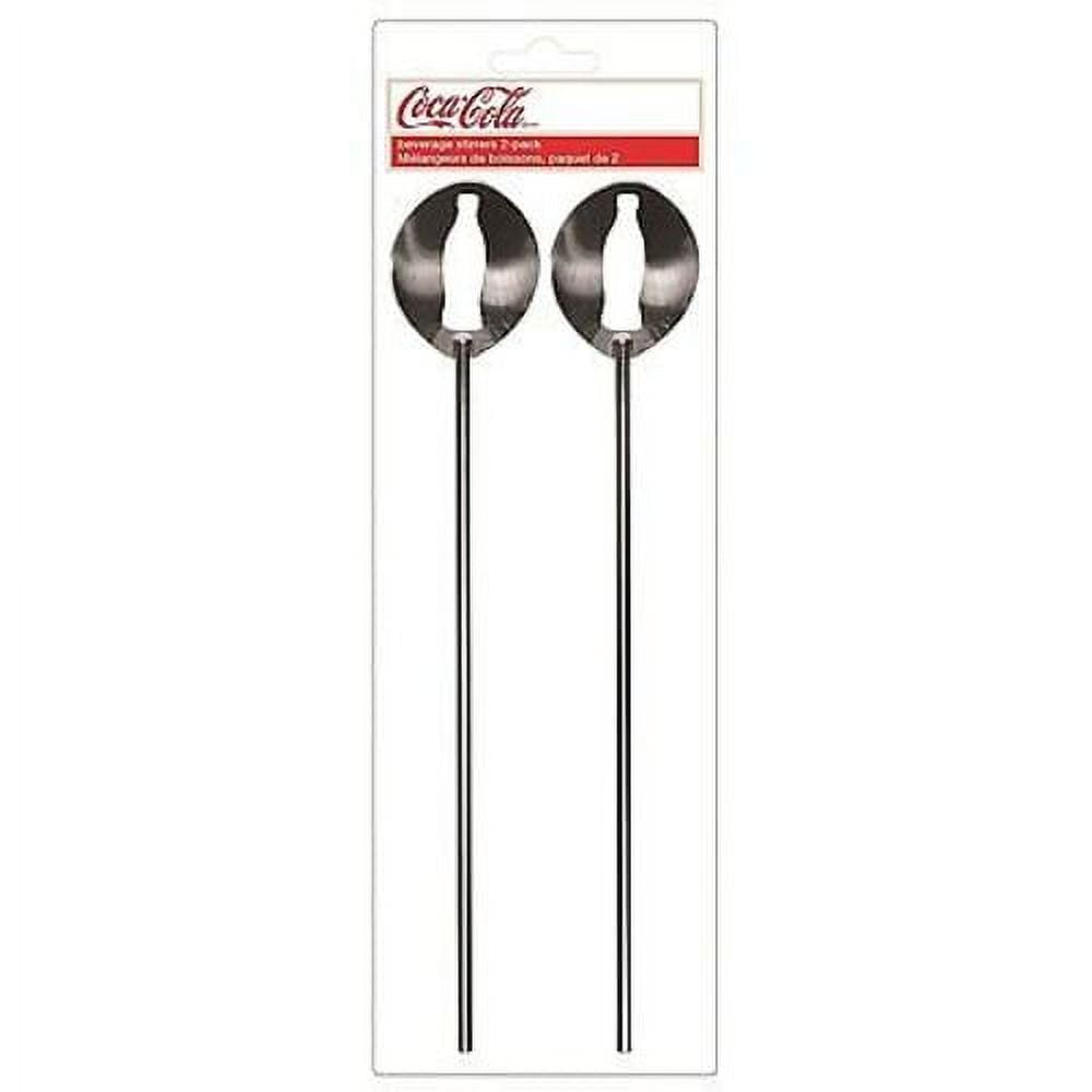TableCraft Coca-Cola / Coke 2pc Stainless Steel Beverage / Cocktail ...