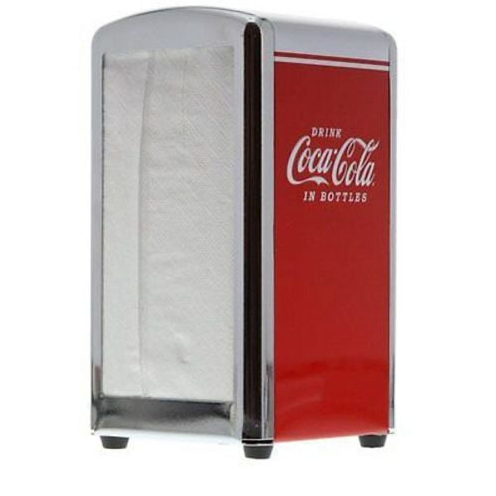 TableCraft Coca-Cola / Coke "Drink Coca-Cola" Napkin Dispenser / Holder ...
