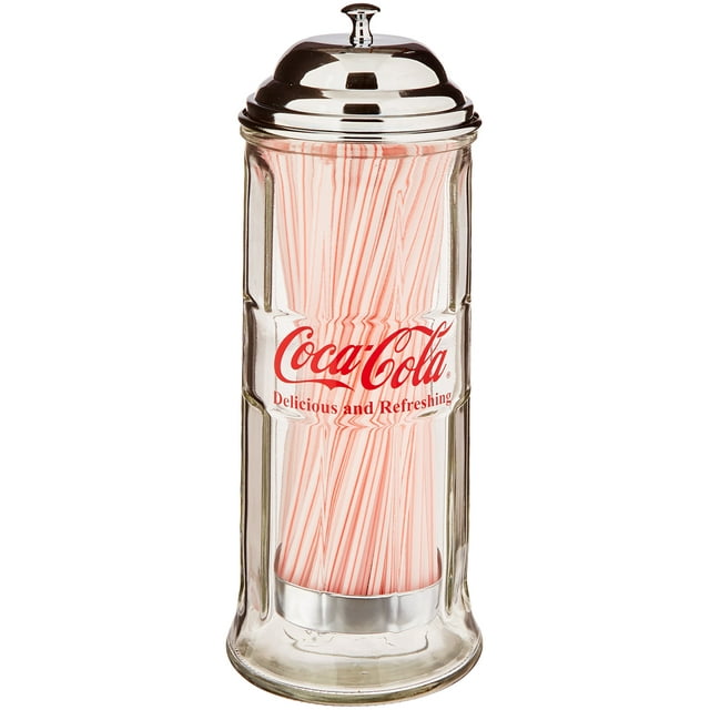 TableCraft Coca-Cola Straw Dispenser - Walmart.com