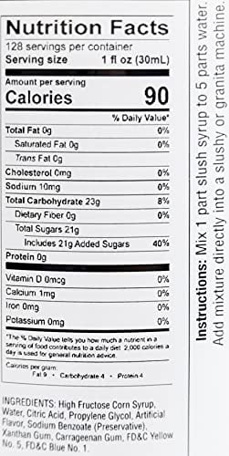 TableTop King 1 Gallon Watermelon Slushy Syrup - Walmart.com