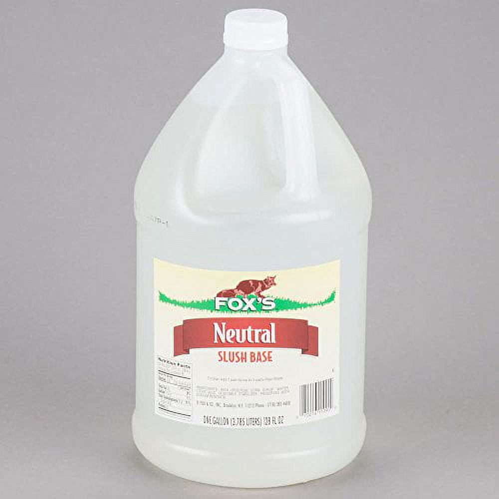 TableTop King1 Gallon Neutral Slush Syrup - 4/Case - Walmart.com