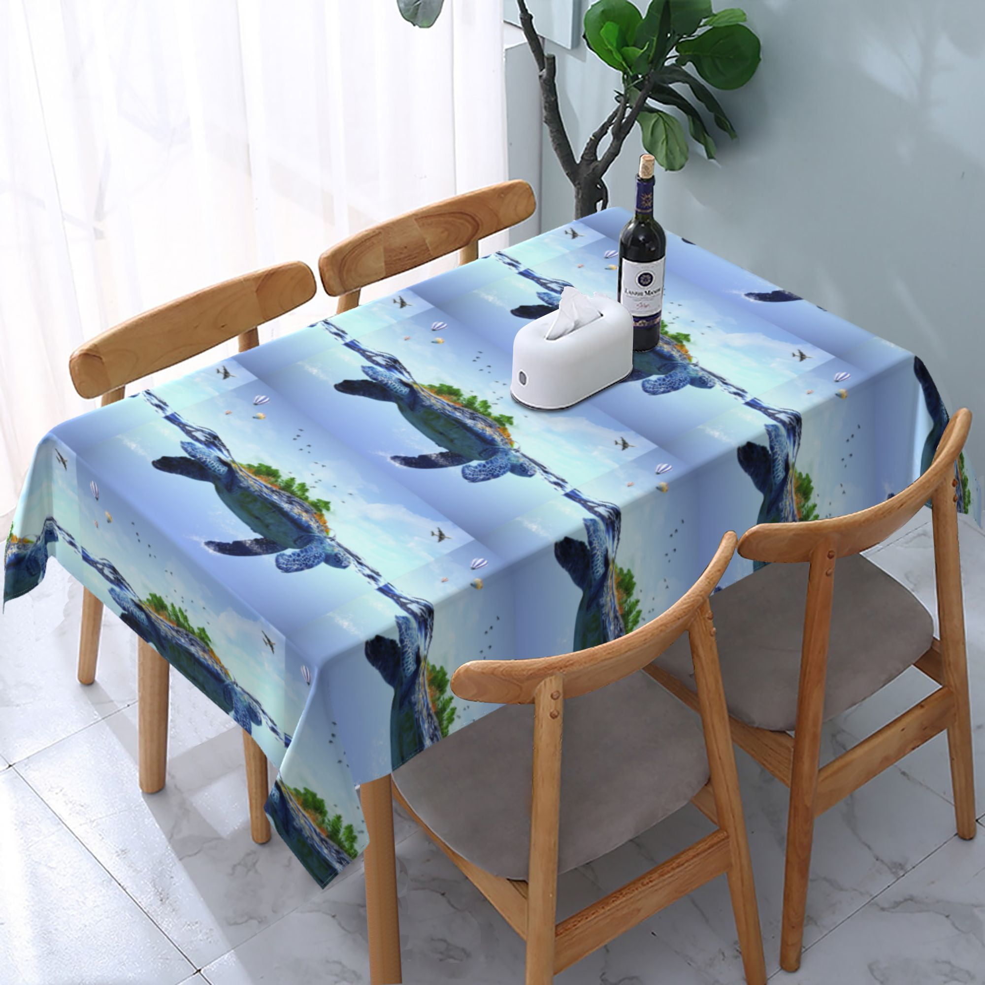 Tablecloth Baby Turtle Wallpaper Table Cloth For Rectangle Tables ...