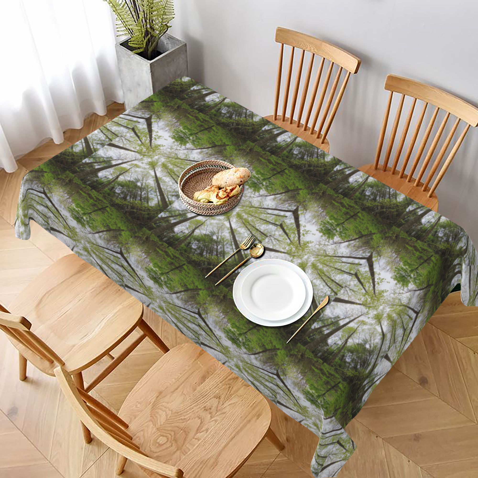 Tablecloth Beach Sand Shell Tropical Table Cloth For Rectangle Tables ...