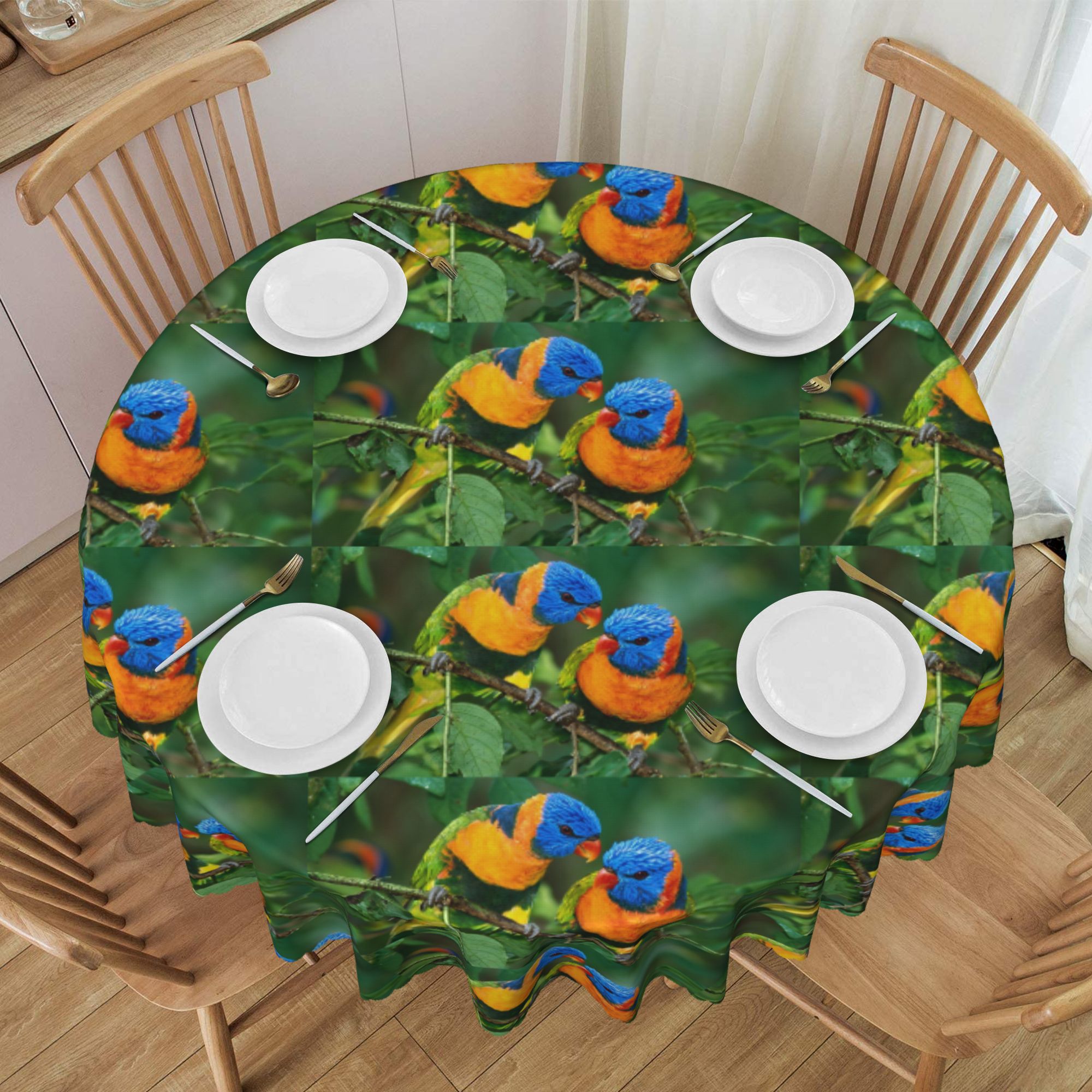 Tablecloth Bird Full Hd Wallpapers Table Cloth For Circular Tables ...