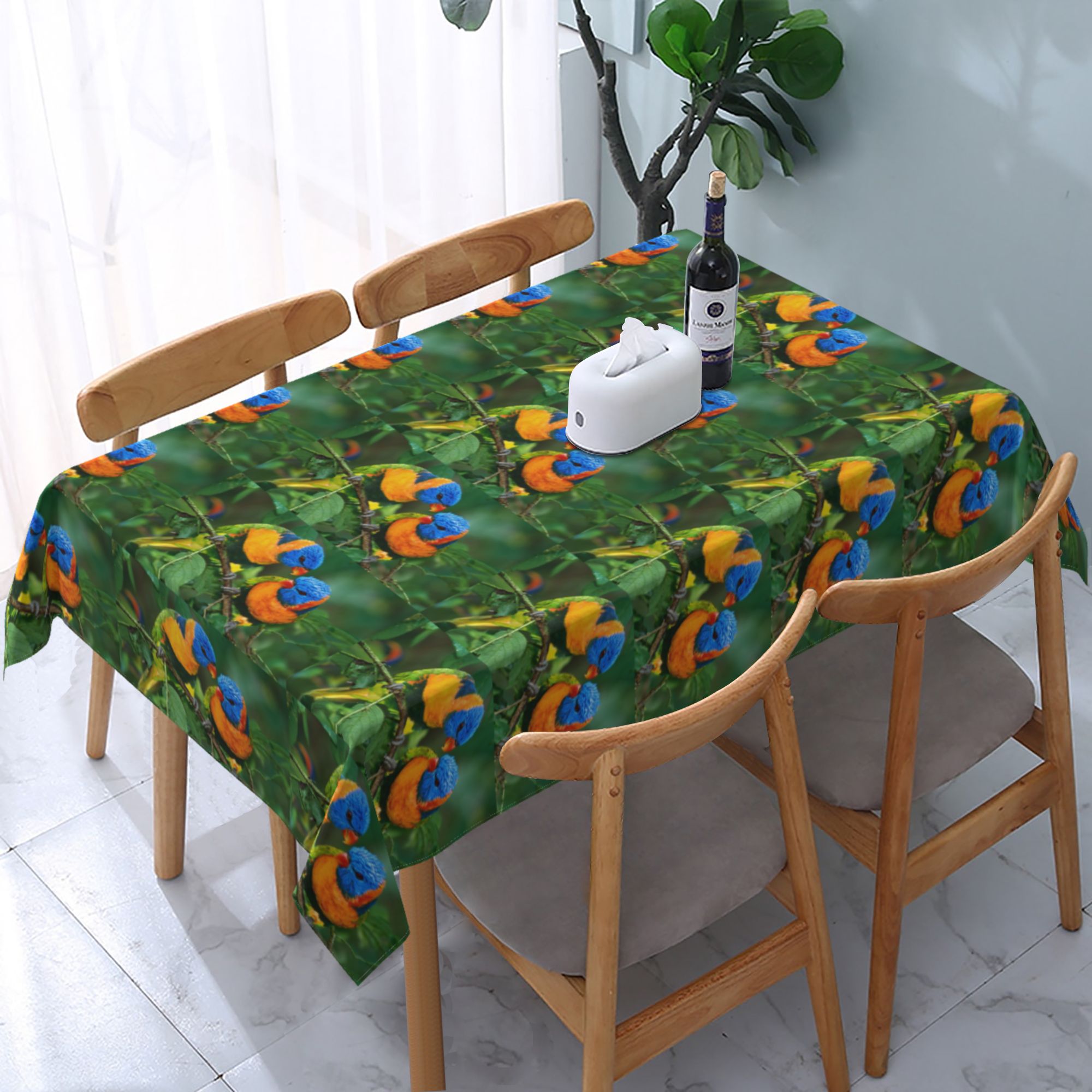 Tablecloth Bird Full Hd Wallpapers Table Cloth For Rectangle Tables ...
