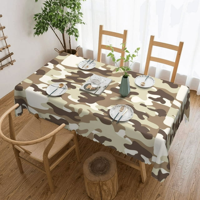 Tablecloth Camouflage Pattern Table Cloth For Rectangle Tables ...