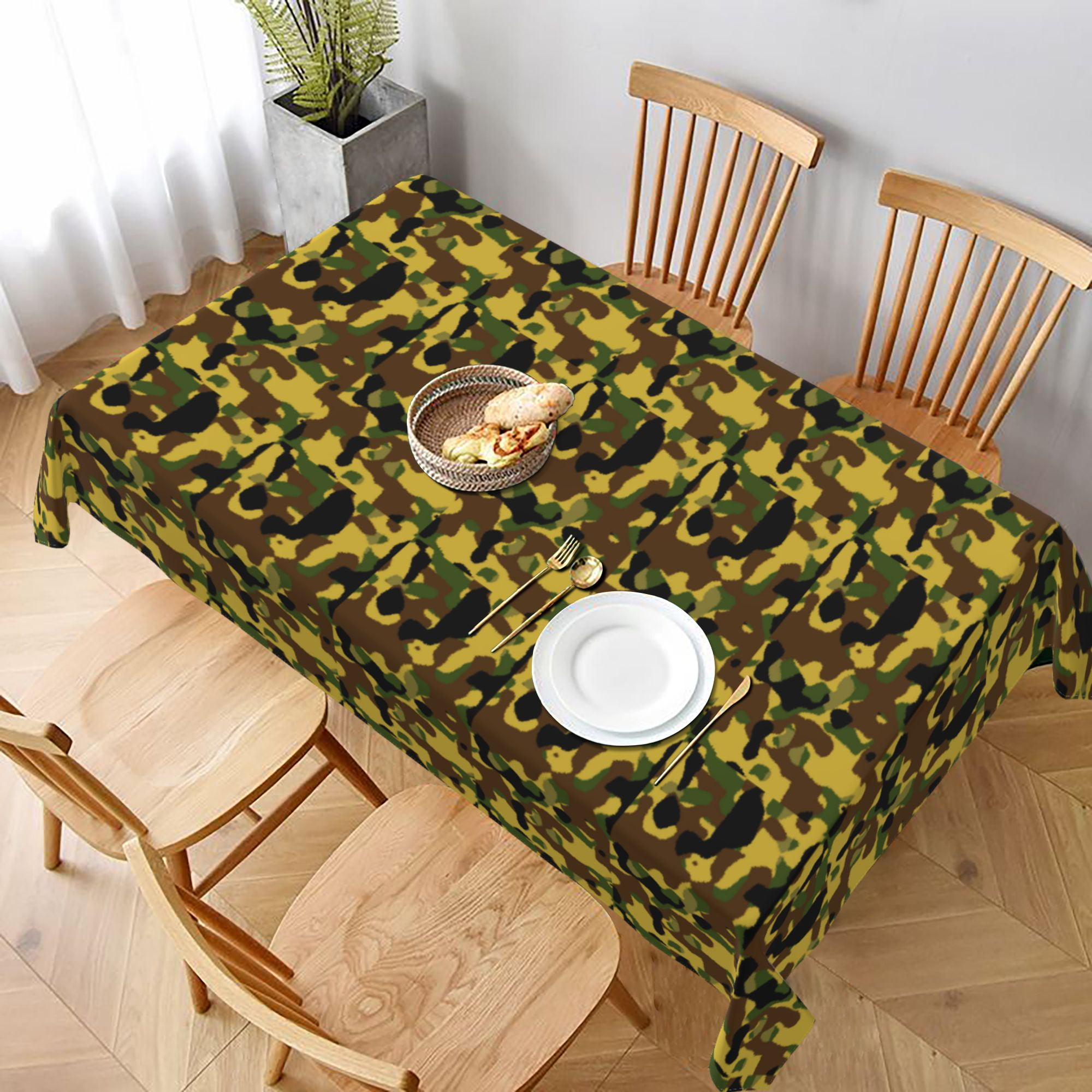 Tablecloth Camouflage Pattern Table Cloth For Rectangle Tables ...