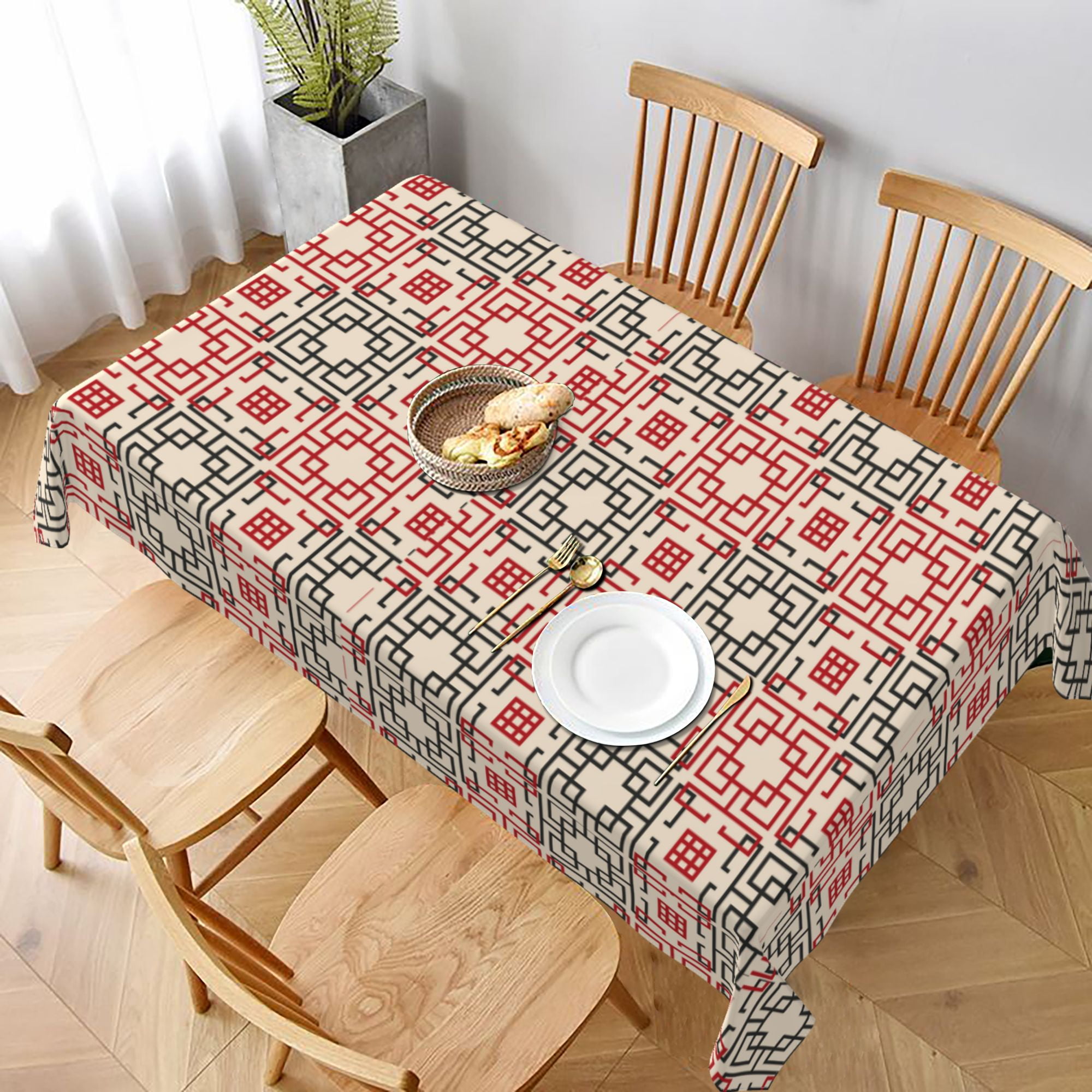 Tablecloth Chinese_Patterns Table Cloth For Rectangle Tables Waterproof ...
