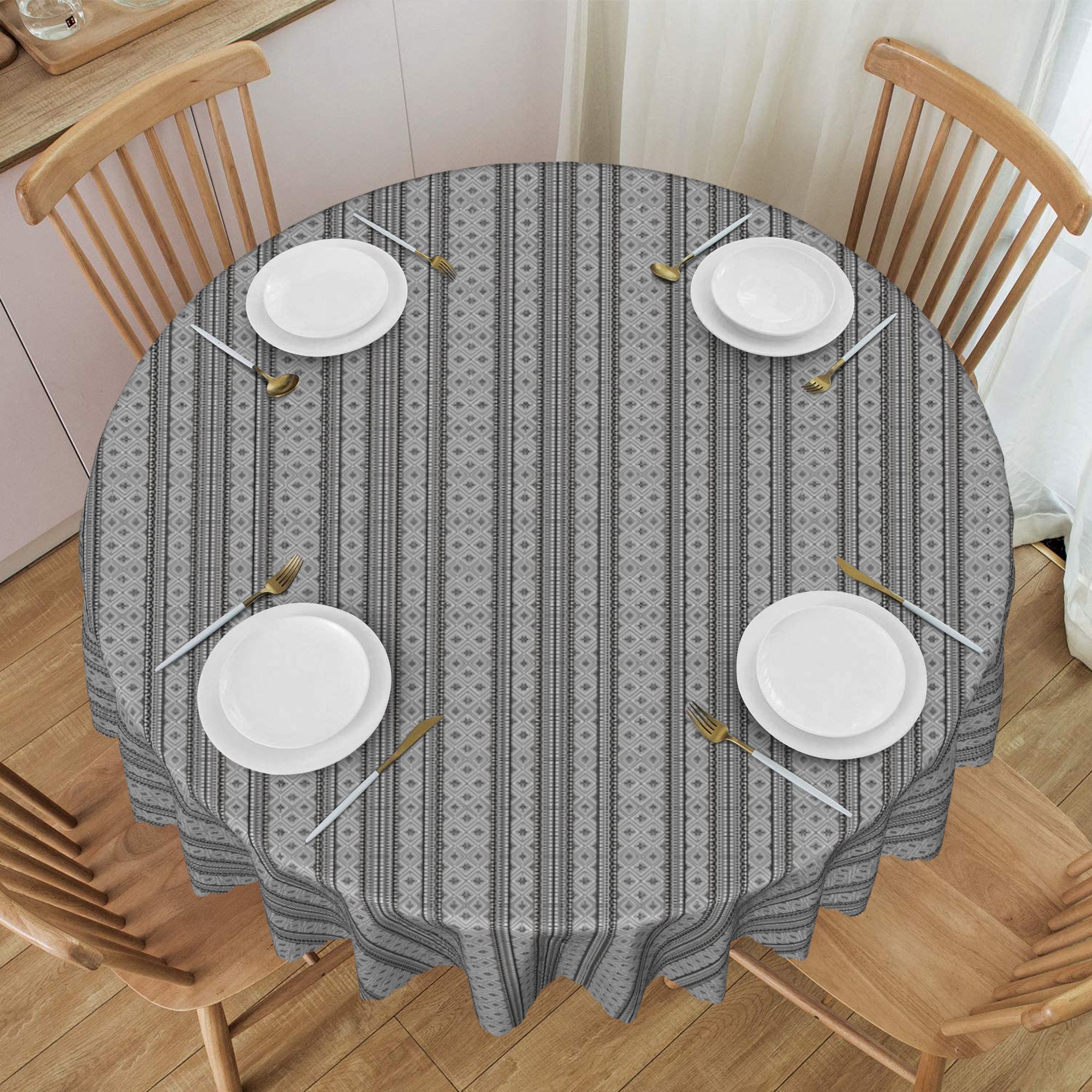 Tablecloth Classical Ethnic Background Table Cloth For Circular Tables ...