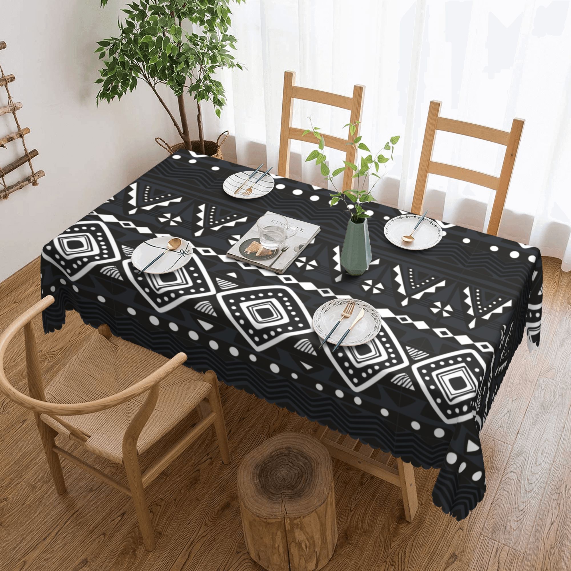 Tablecloth Classical Ethnic Background Table Cloth For Rectangle Tables ...