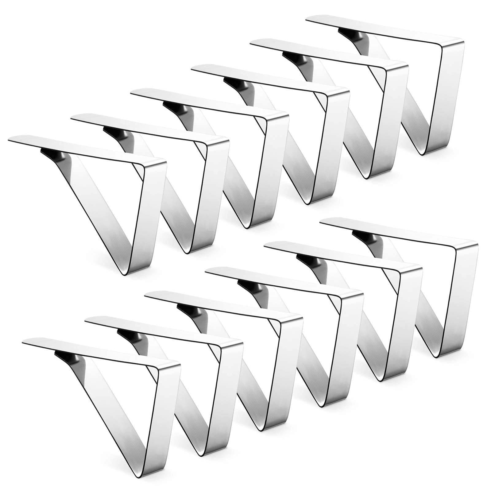Tablecloth Clips, Heavy Duty Table Clamp, Windproof Table Cover Holder ...