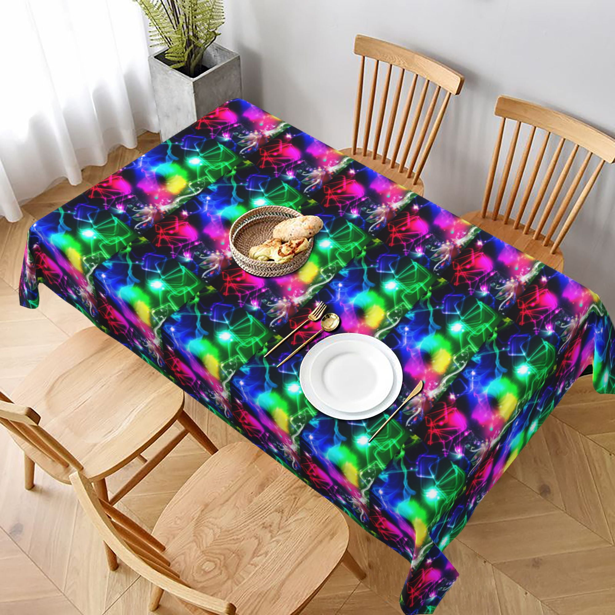 Tablecloth Colorful-Backgrounds-Photo Table Cloth For Rectangle Tables ...