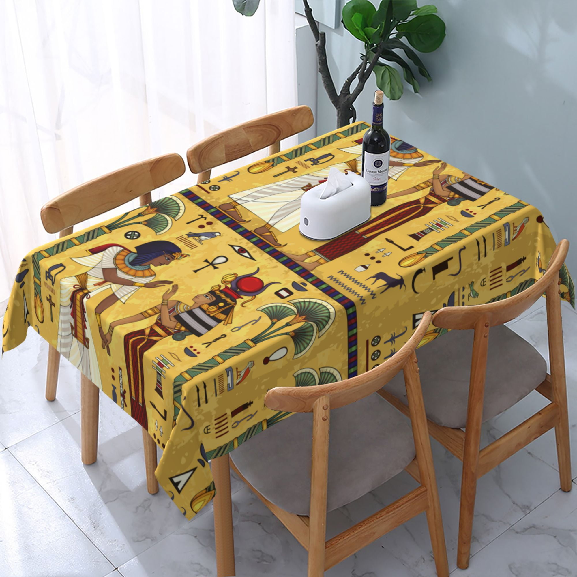 Tablecloth Egyptian Mythologyancient Culture Sing And Symbol Table ...