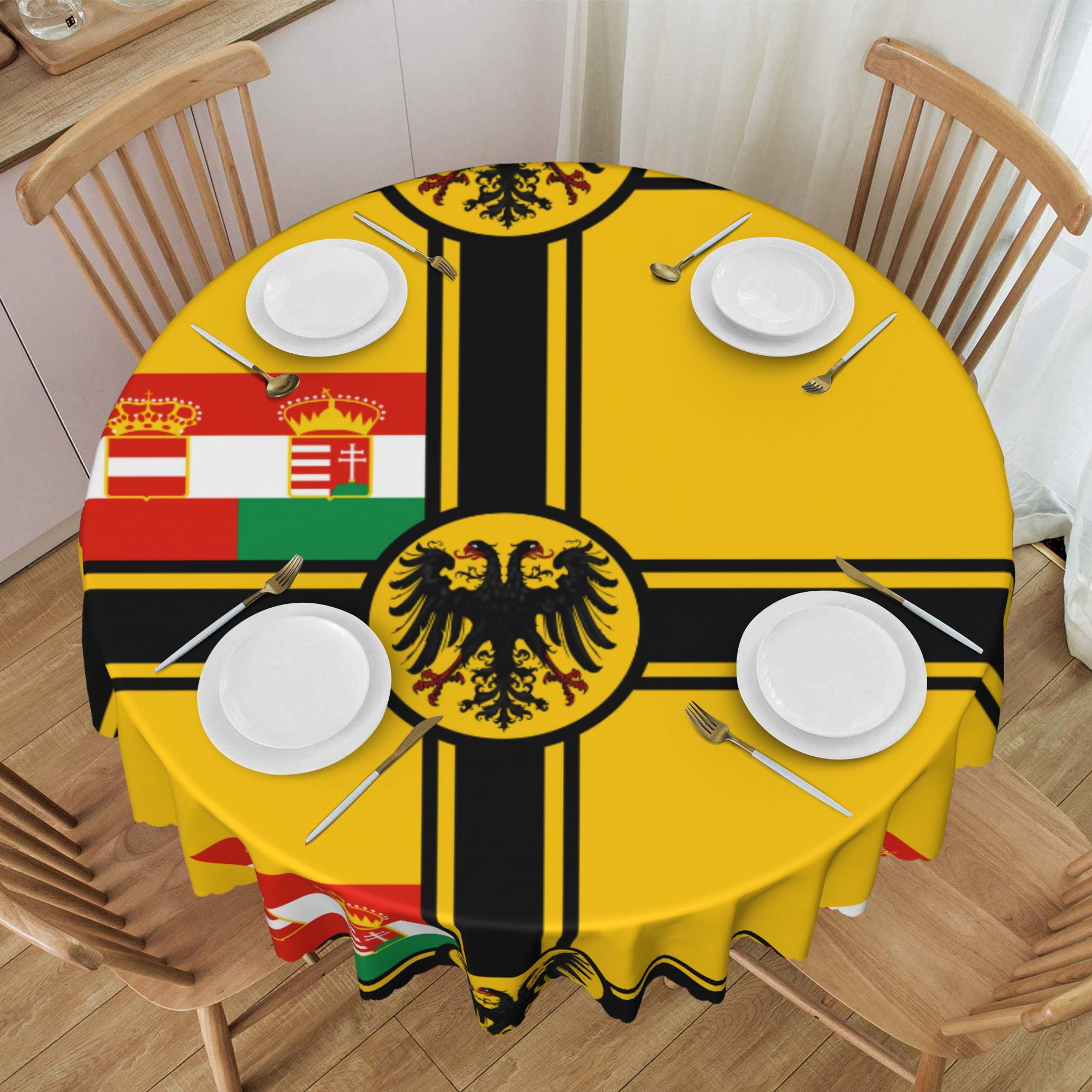Tablecloth Flag Of Germany Table Cloth For Circular Tables Waterproof ...