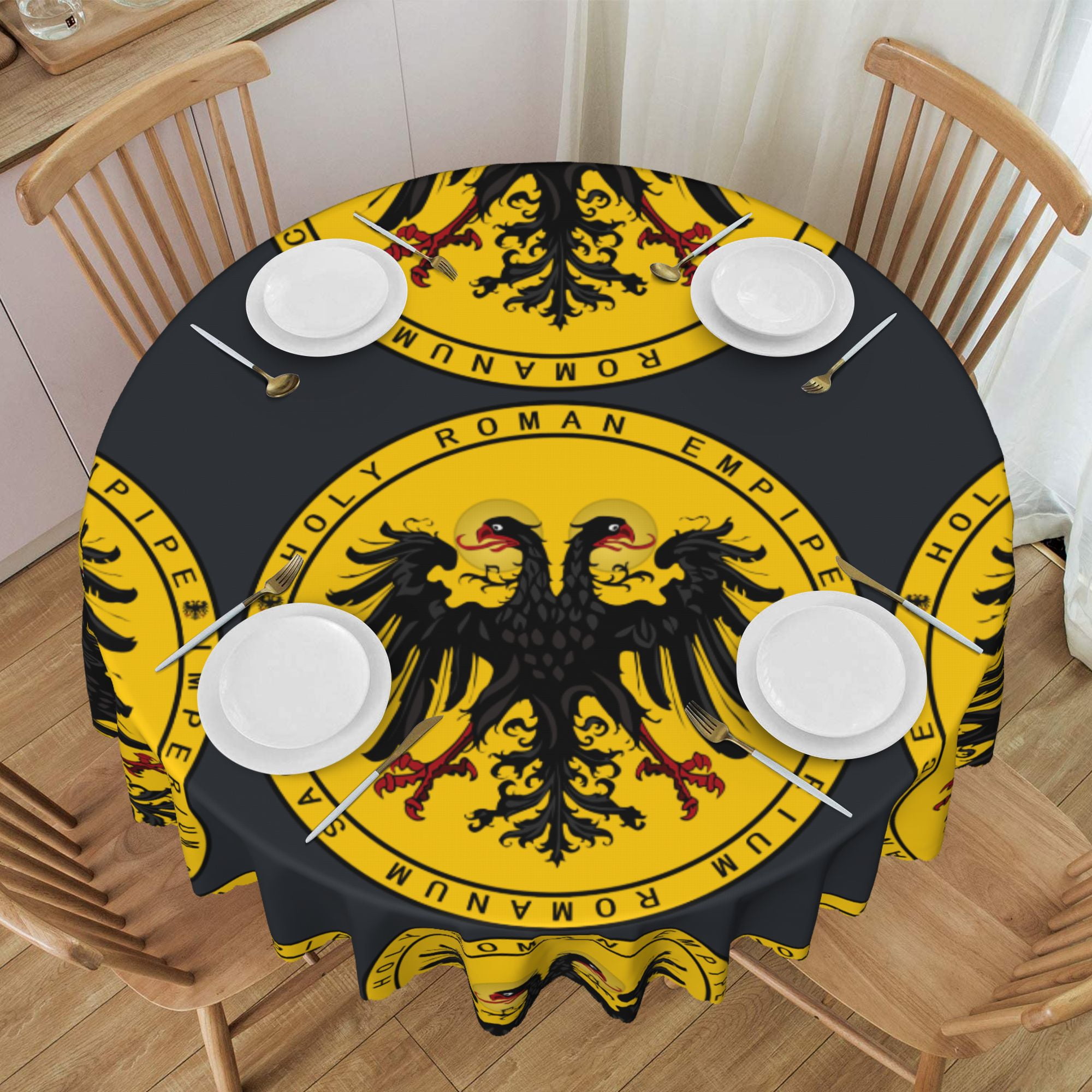 Tablecloth Flags Of The Holy Roman Empire Double-Headed Eagle Table ...