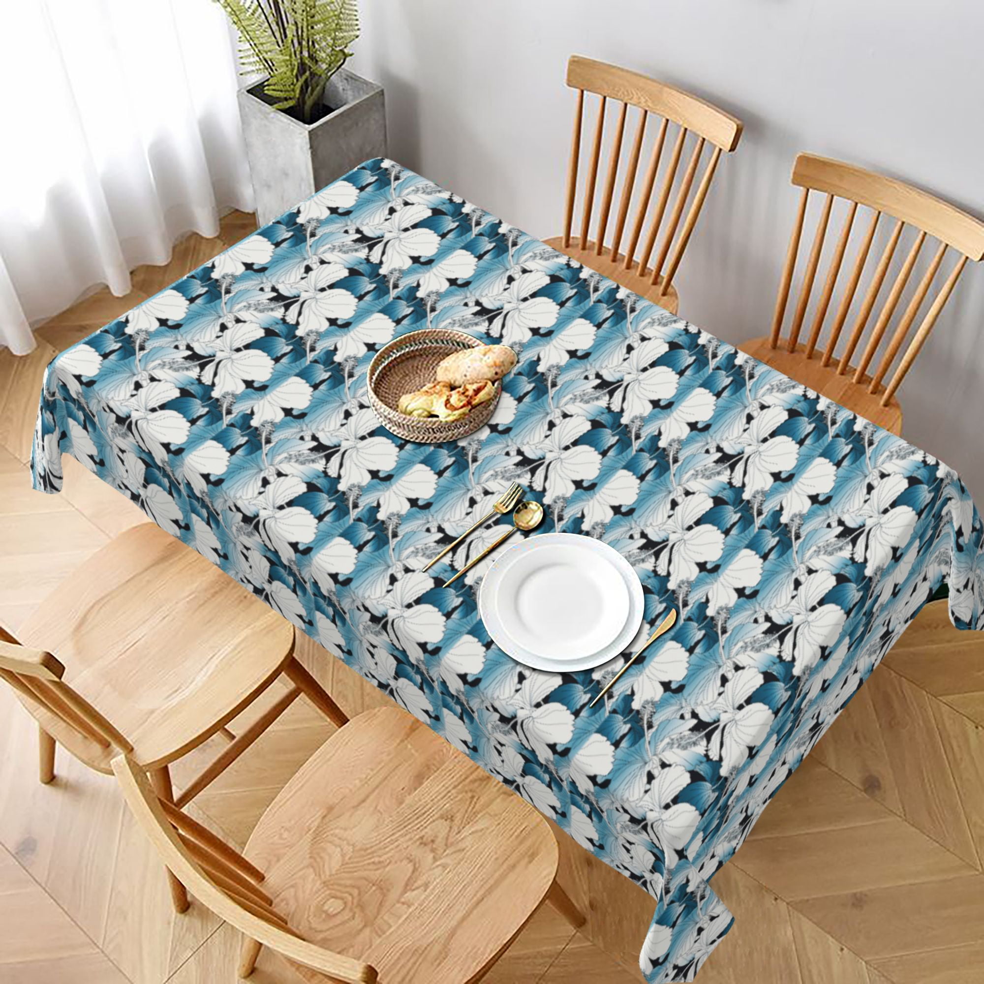 Tablecloth Floral Pattern Background Table Cloth For Rectangle Tables ...