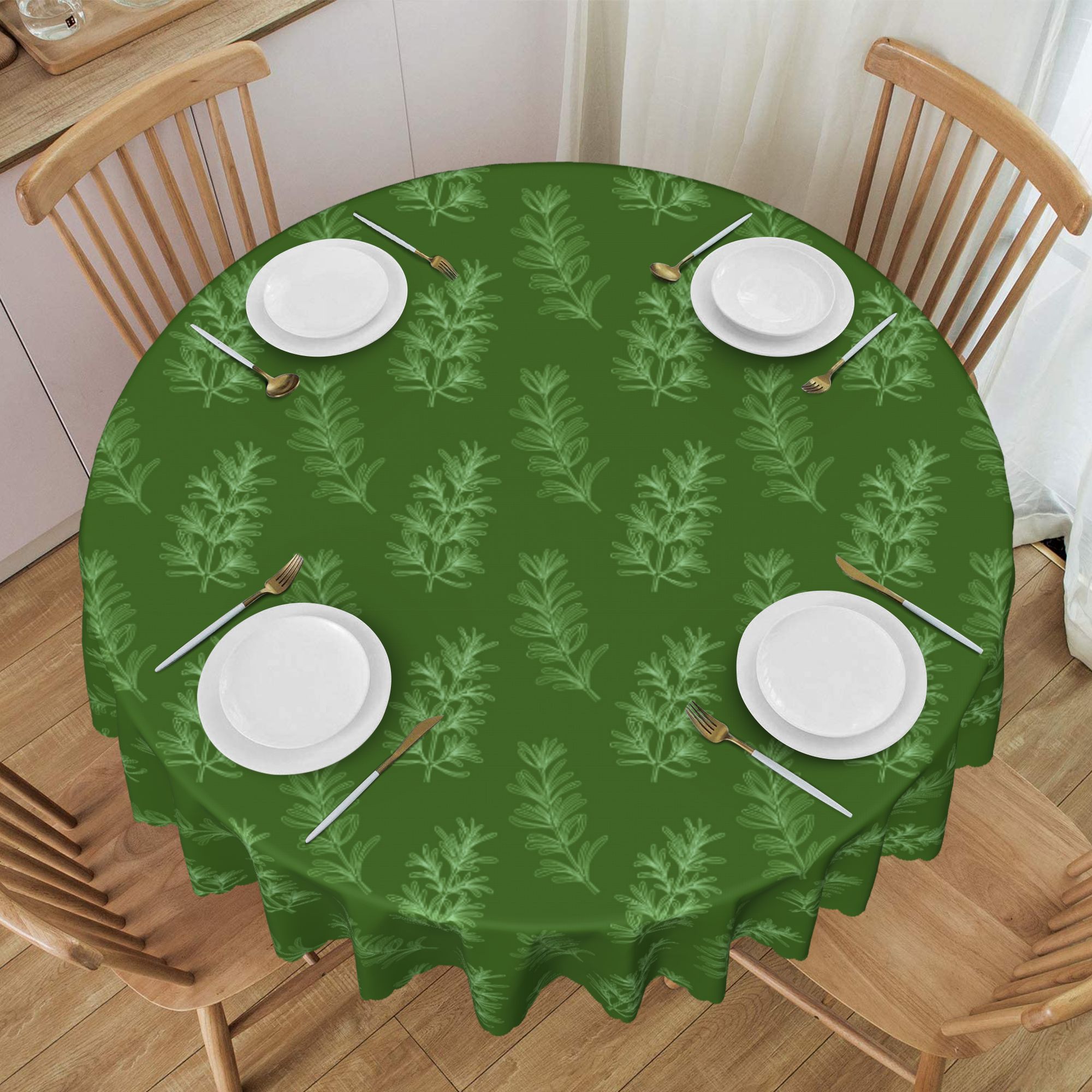 Tablecloth Flower Pattern Background Table Cloth For Circular Tables ...
