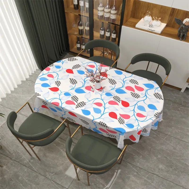Tablecloth Geometric Printed Modern Style Table Cover Farmhouse ...