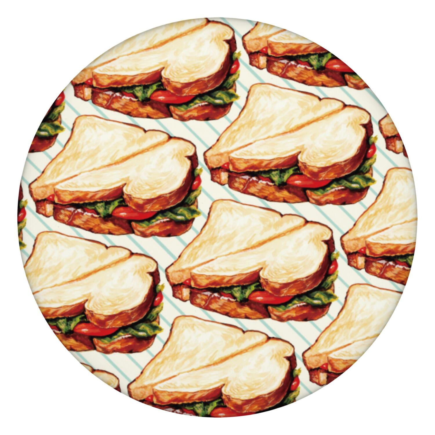 Tablecloth Hamburger Burger American Food Pattern Fast Food Junk Food ...