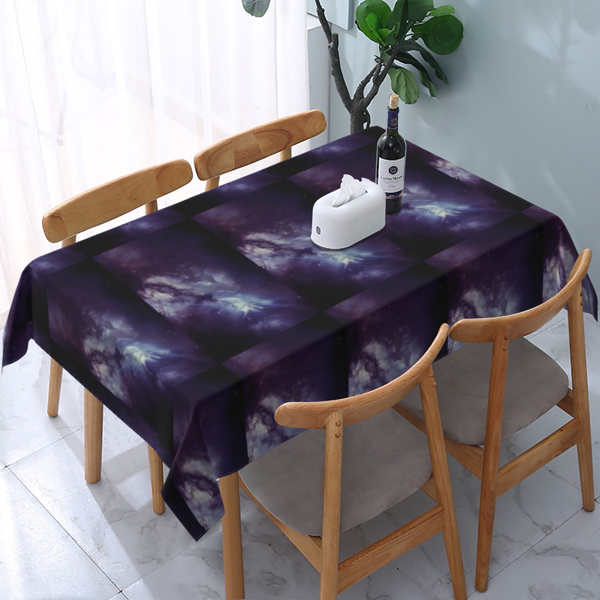 Tablecloth Hipster Galaxy Wallpaper Table Cloth For Rectangle Tables ...